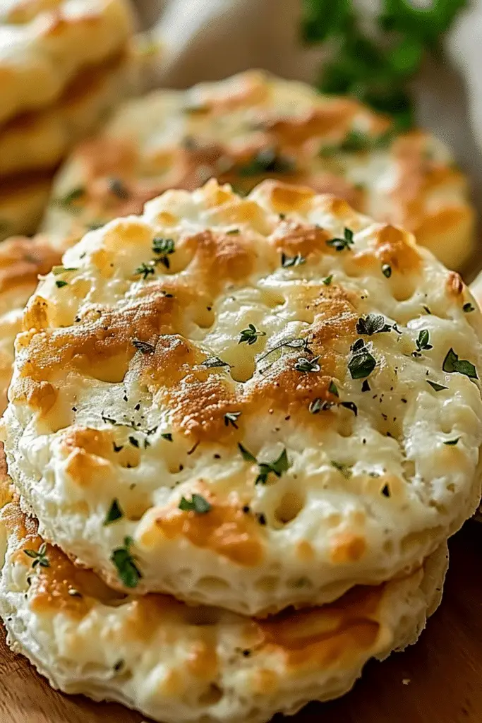 Herbed Cottage Cheese Biscuits | CookedByMomy