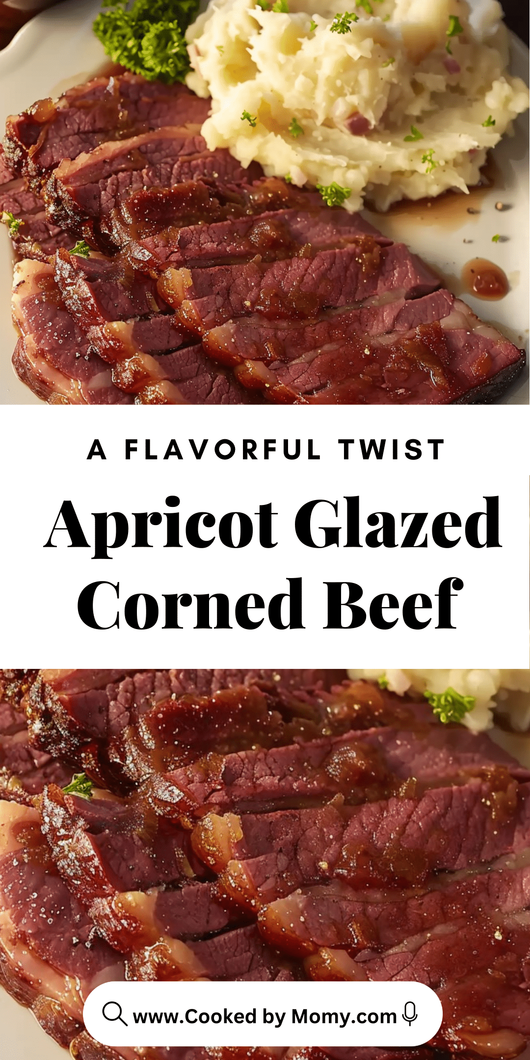Glazed Corned Beef | CookedByMomy
