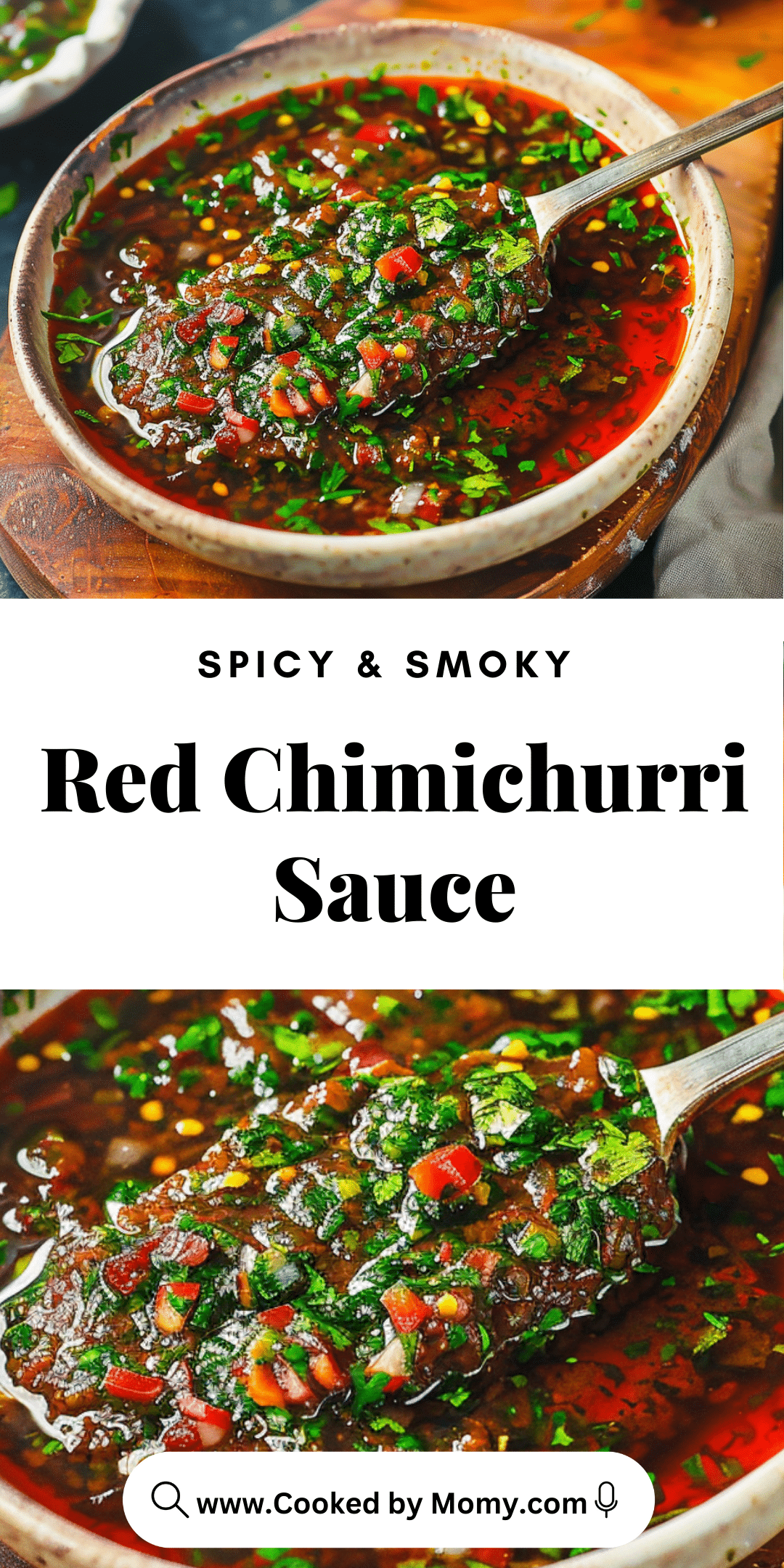 Red Chimichurri Sauce | CookedByMomy