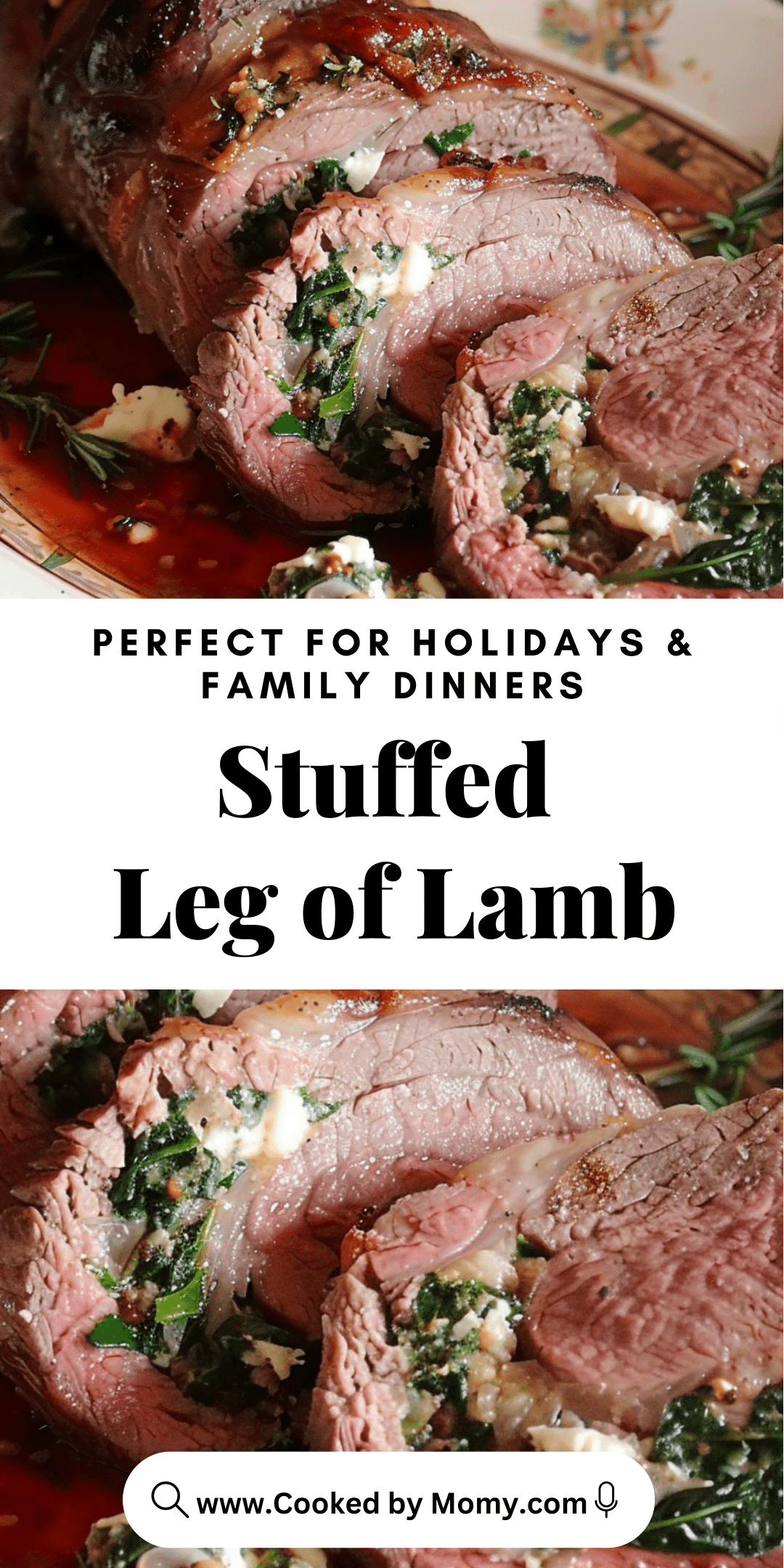 Stuffed Leg of Lamb | CookedByMomy