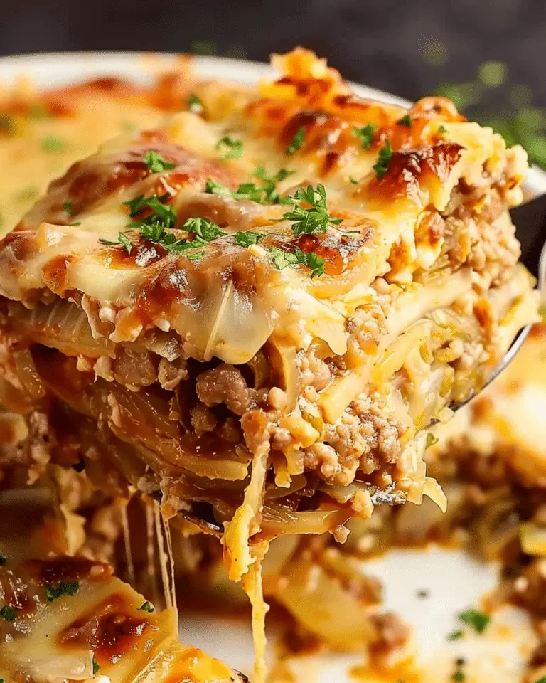 Stuffed Cabbage Casserole | CookedByMomy