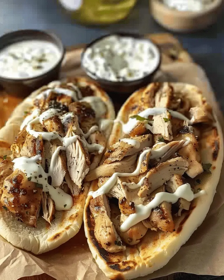 Greek Chicken Gyros | CookedByMomy