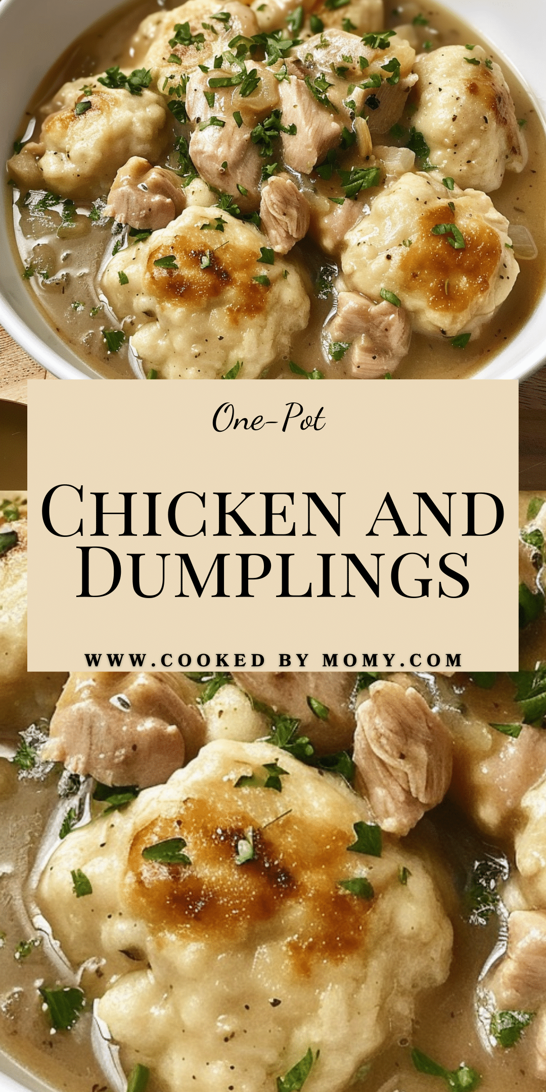 Chicken and Dumplings | CookedByMomy