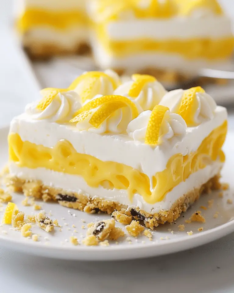 Heavenly Lemon Oreo Dessert | CookedByMomy