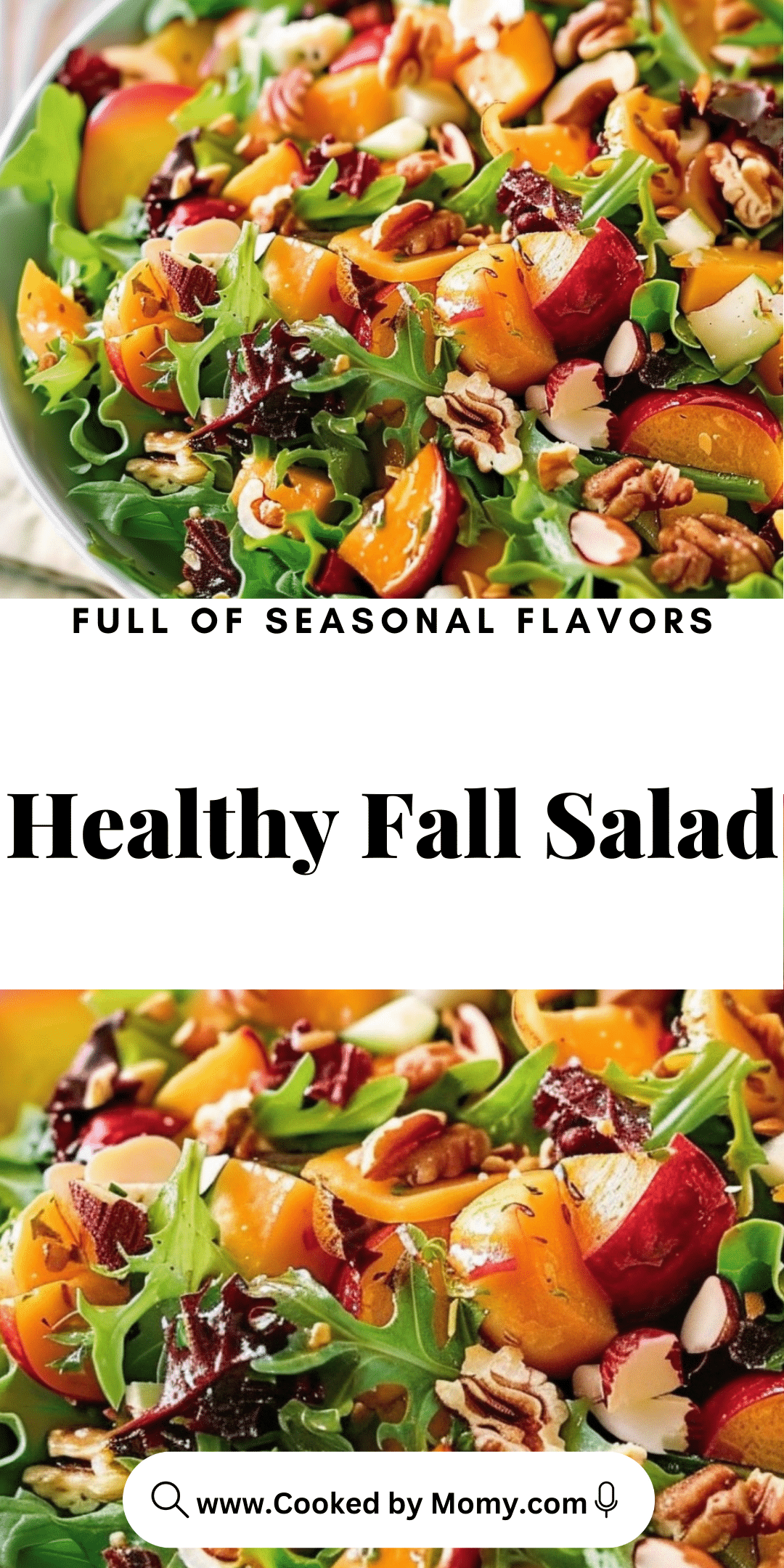 Healthy Fall Salad | CookedByMomy