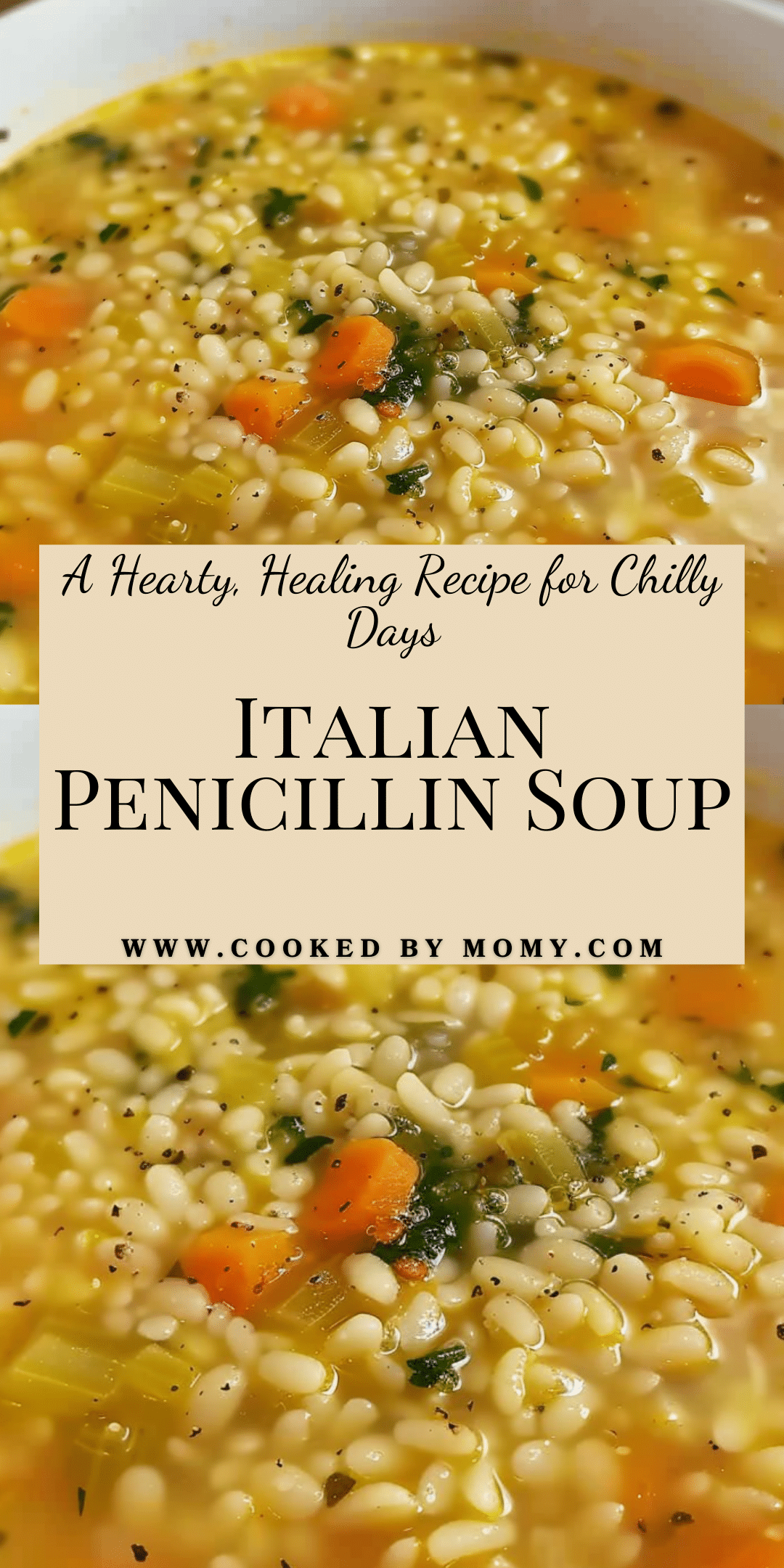 Italian Penicillin Soup | CookedByMomy