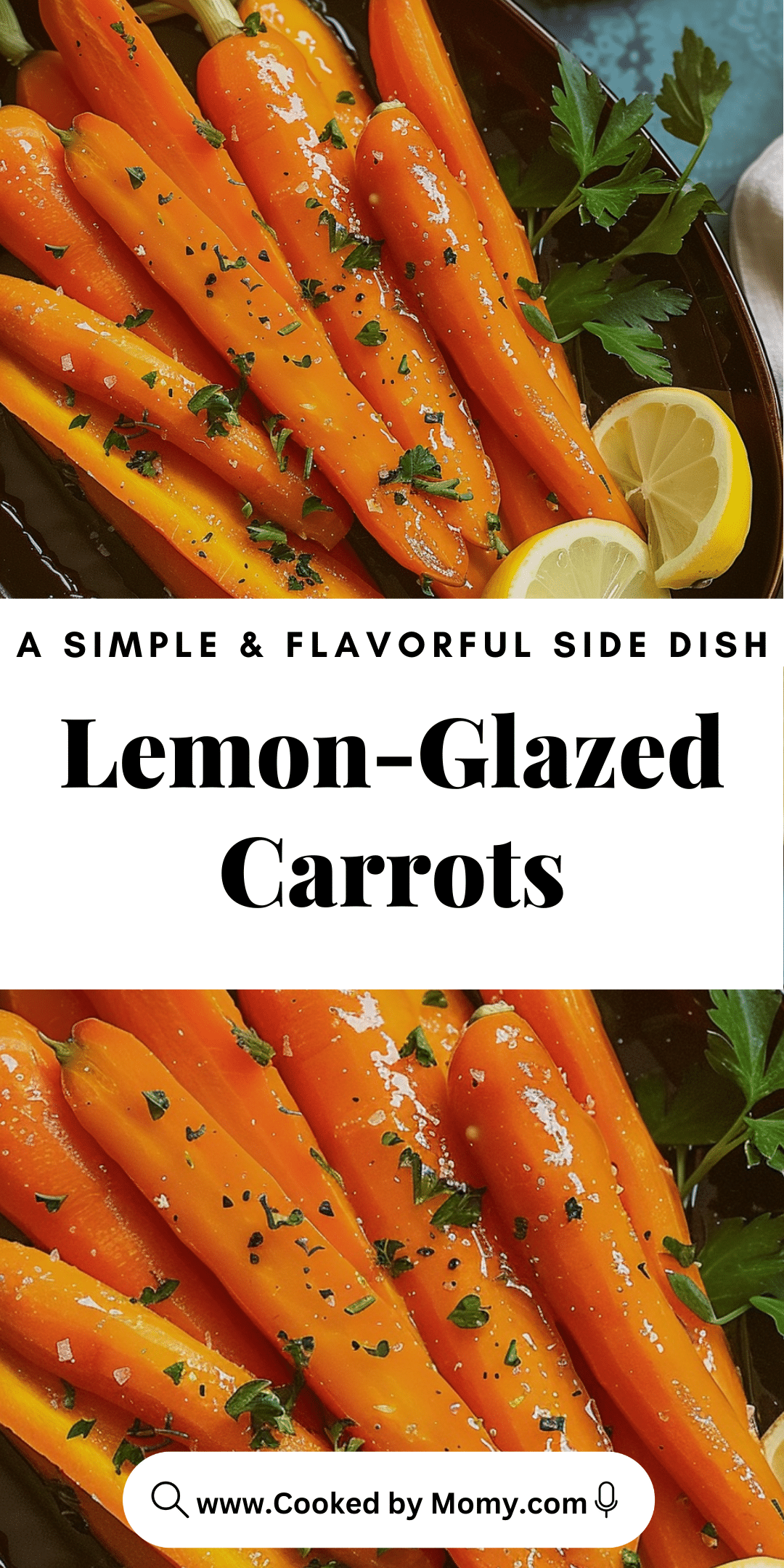 Lemon-Glazed Carrots | CookedByMomy