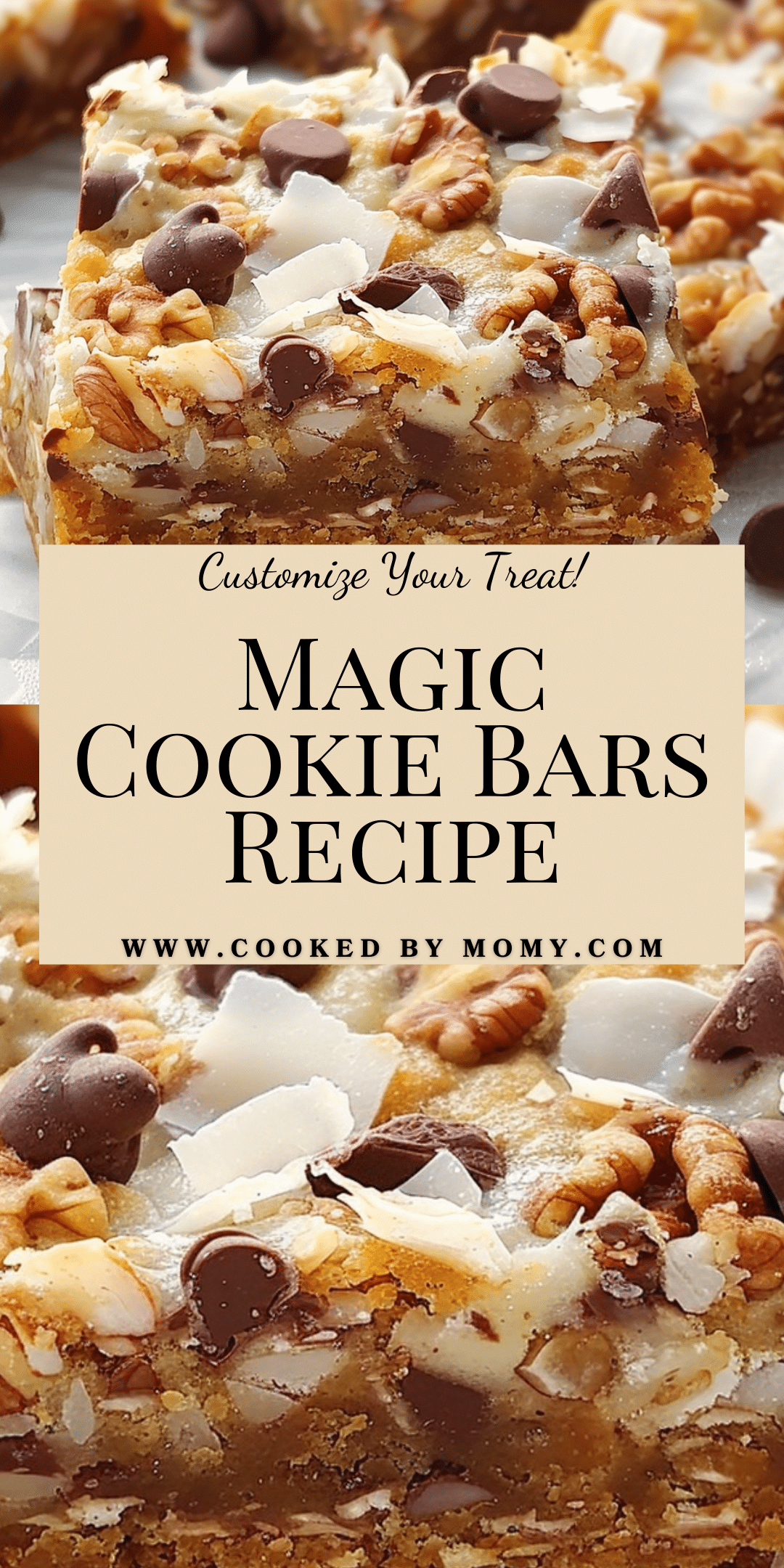 Magic Cookie Bars | CookedByMomy