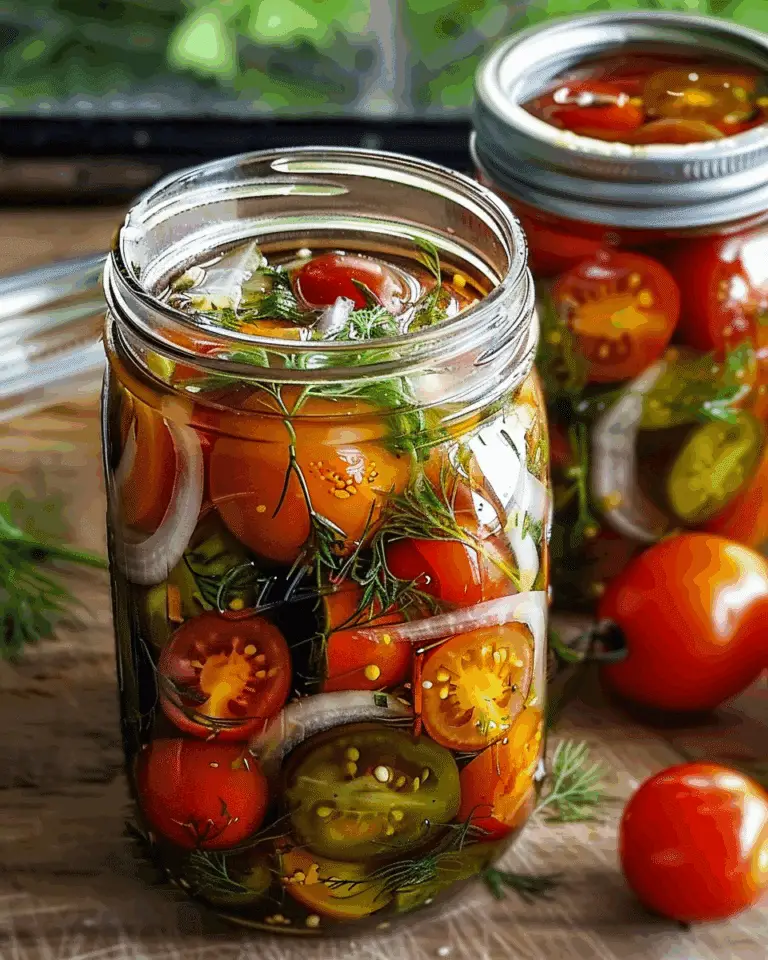 Pickled Cherry Tomatoes | CookedByMomy
