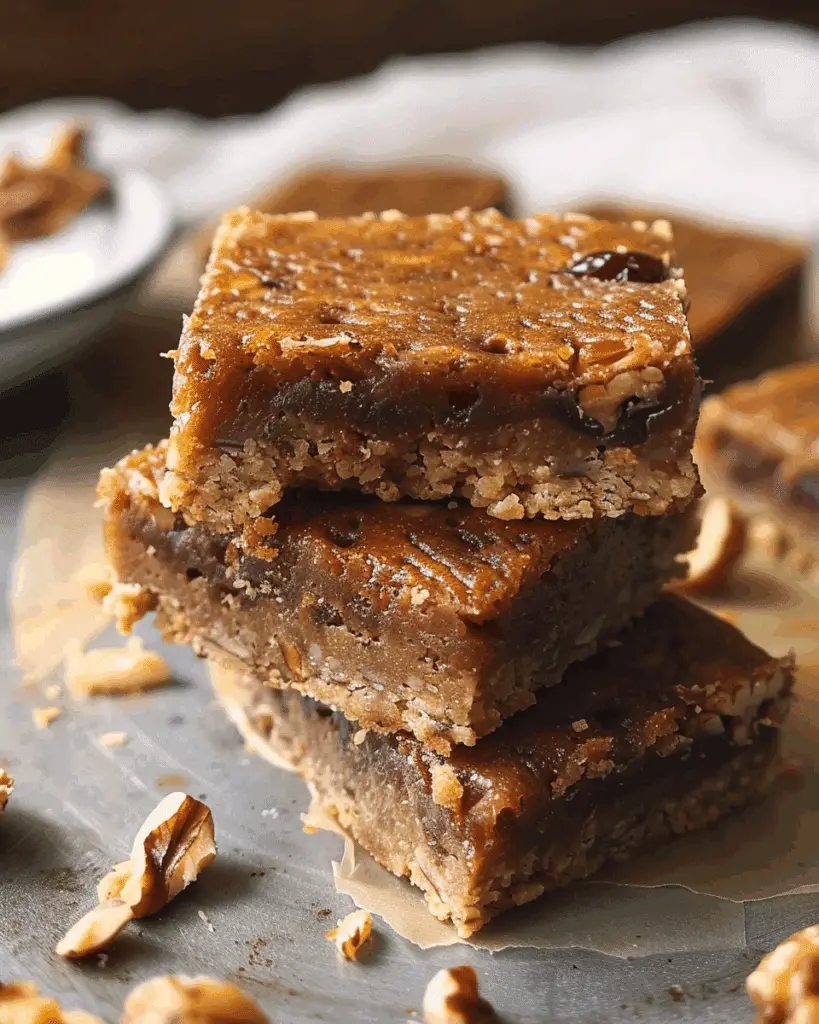 Walnut Crumble Bars | CookedByMomy