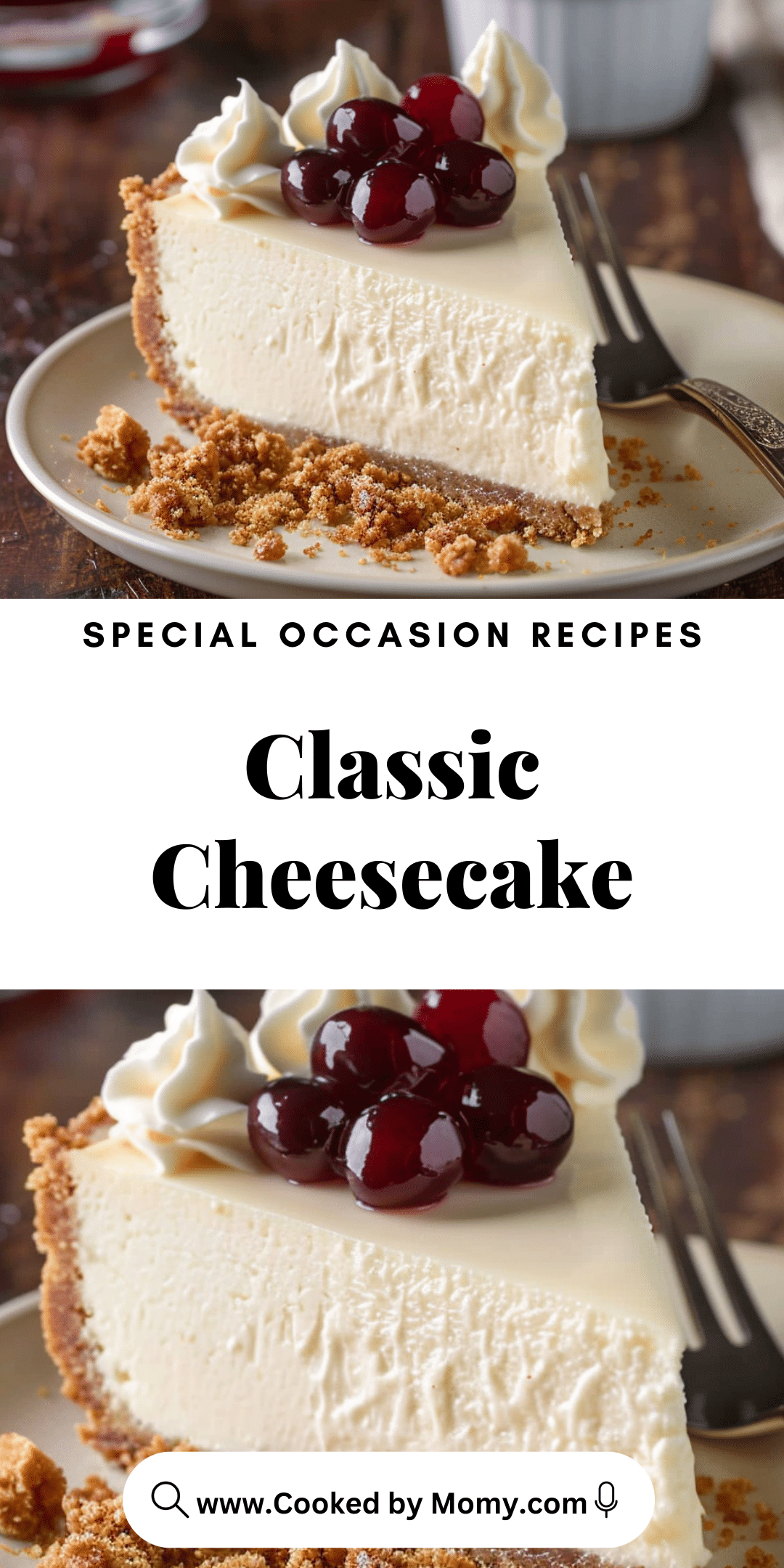 Classic Cheesecake | CookedByMomy