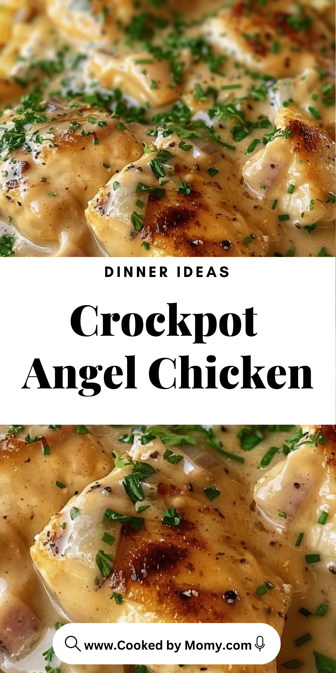 Crockpot Angel Chicken | CookedByMomy