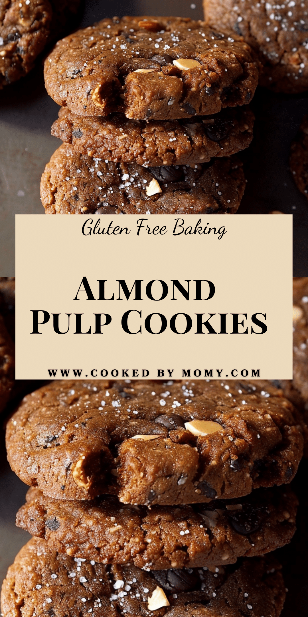 Healthy Almond Pulp Cookies | CookedByMomy
