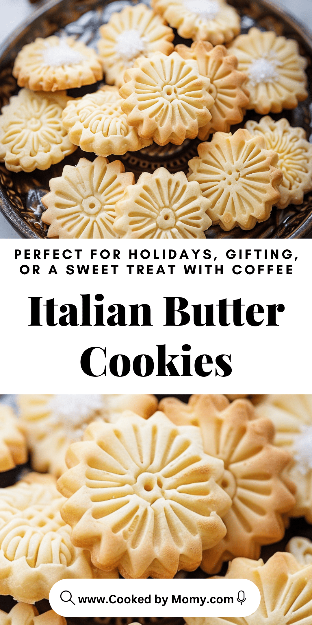 Italian Butter Cookies | CookedByMomy