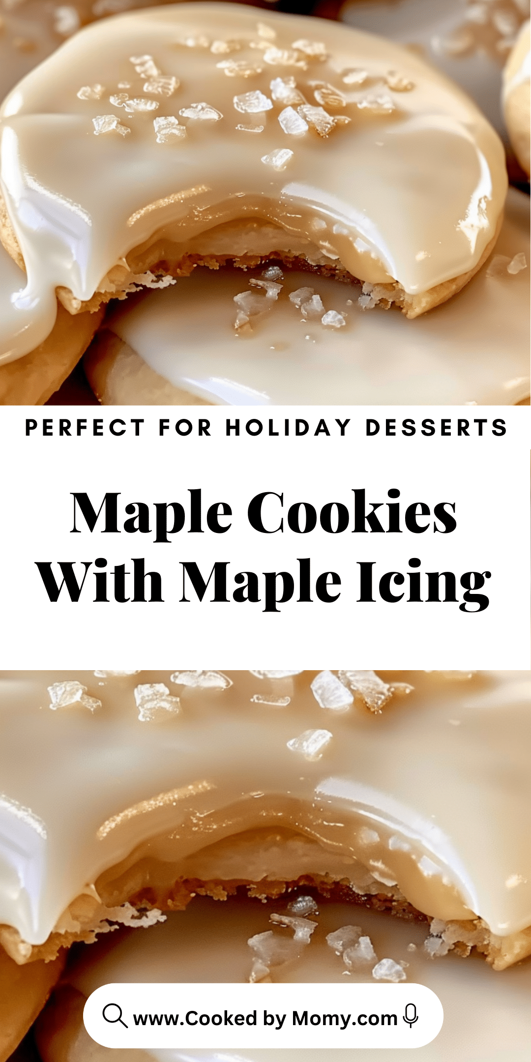 Maple Cookies With Maple Icing | CookedByMomy
