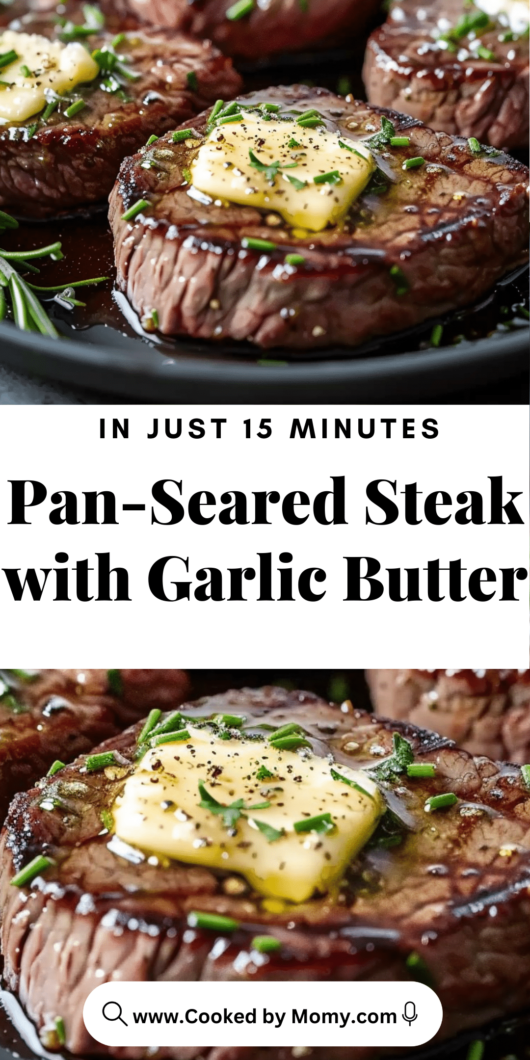 Perfect Pan-Seared Steak with Garlic Butter | CookedByMomy