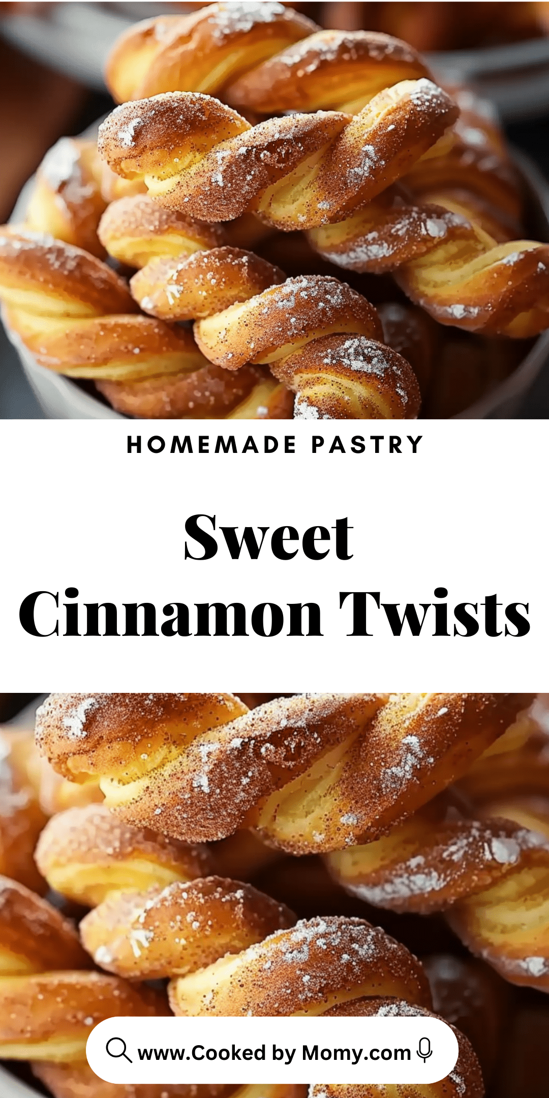 Sweet Cinnamon Twists | CookedByMomy