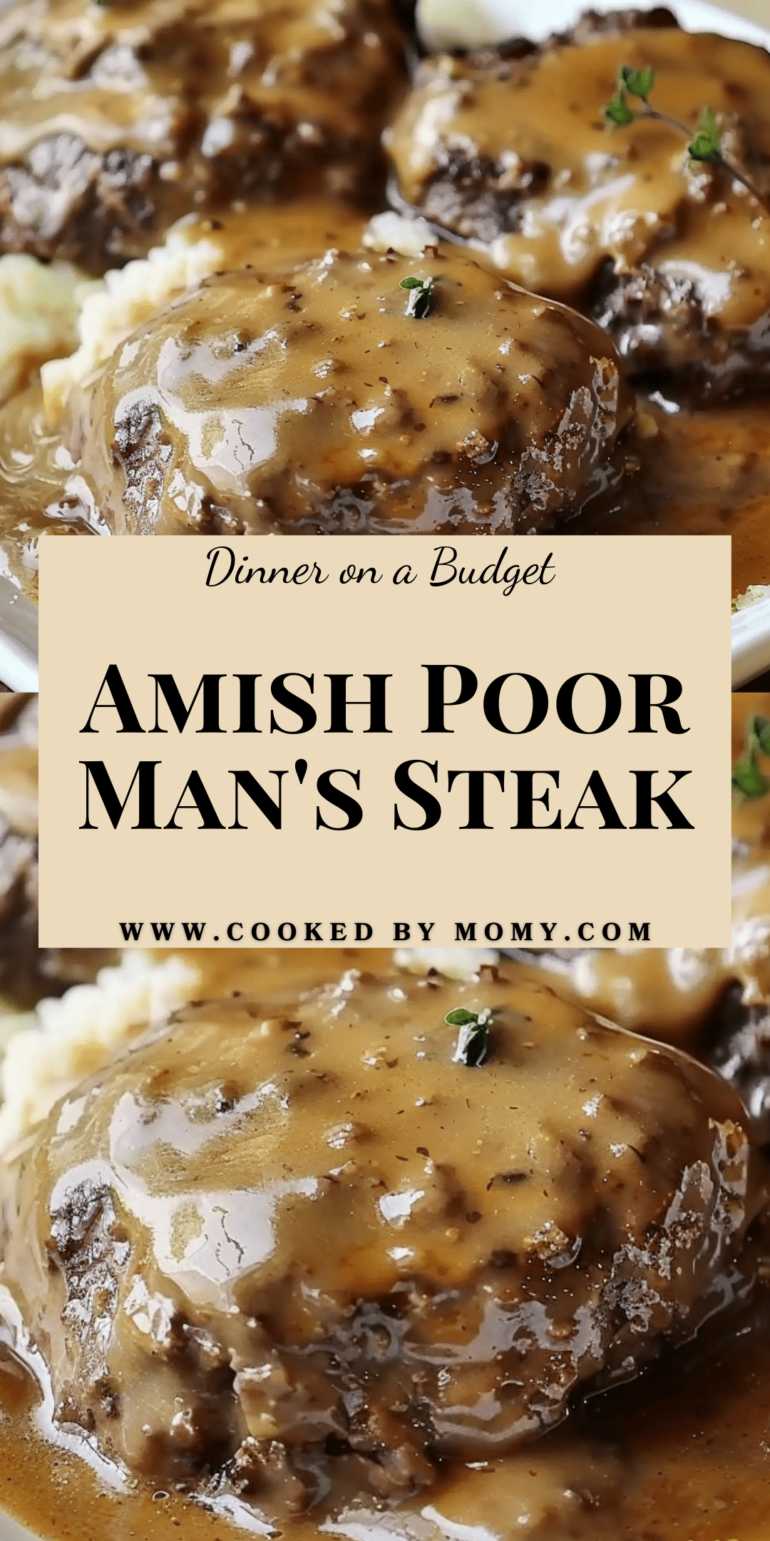 Amish Poor Man's Steak | CookedByMomy