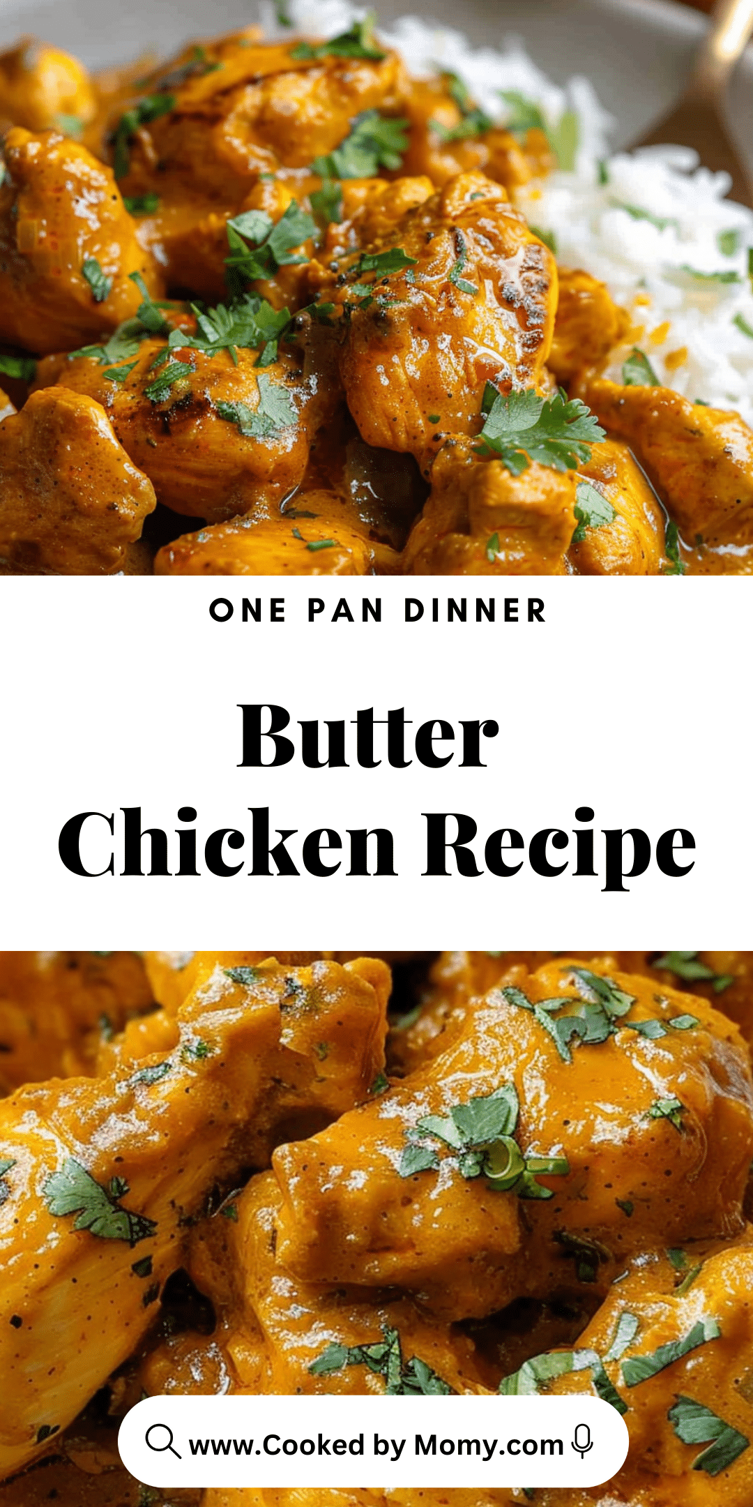 Authentic Butter Chicken Recipe | CookedByMomy