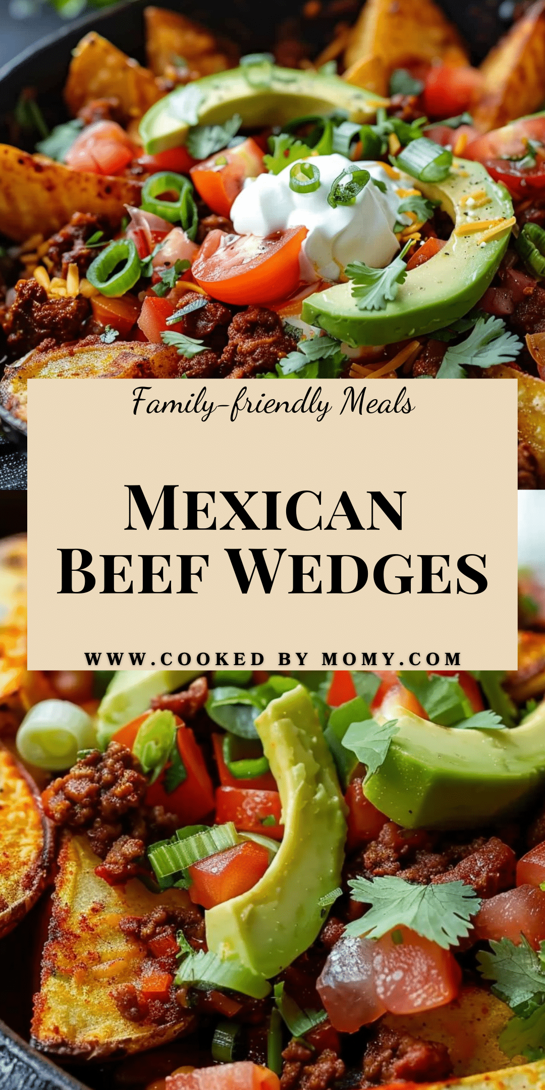 Mexican Beef Wedges | CookedByMomy