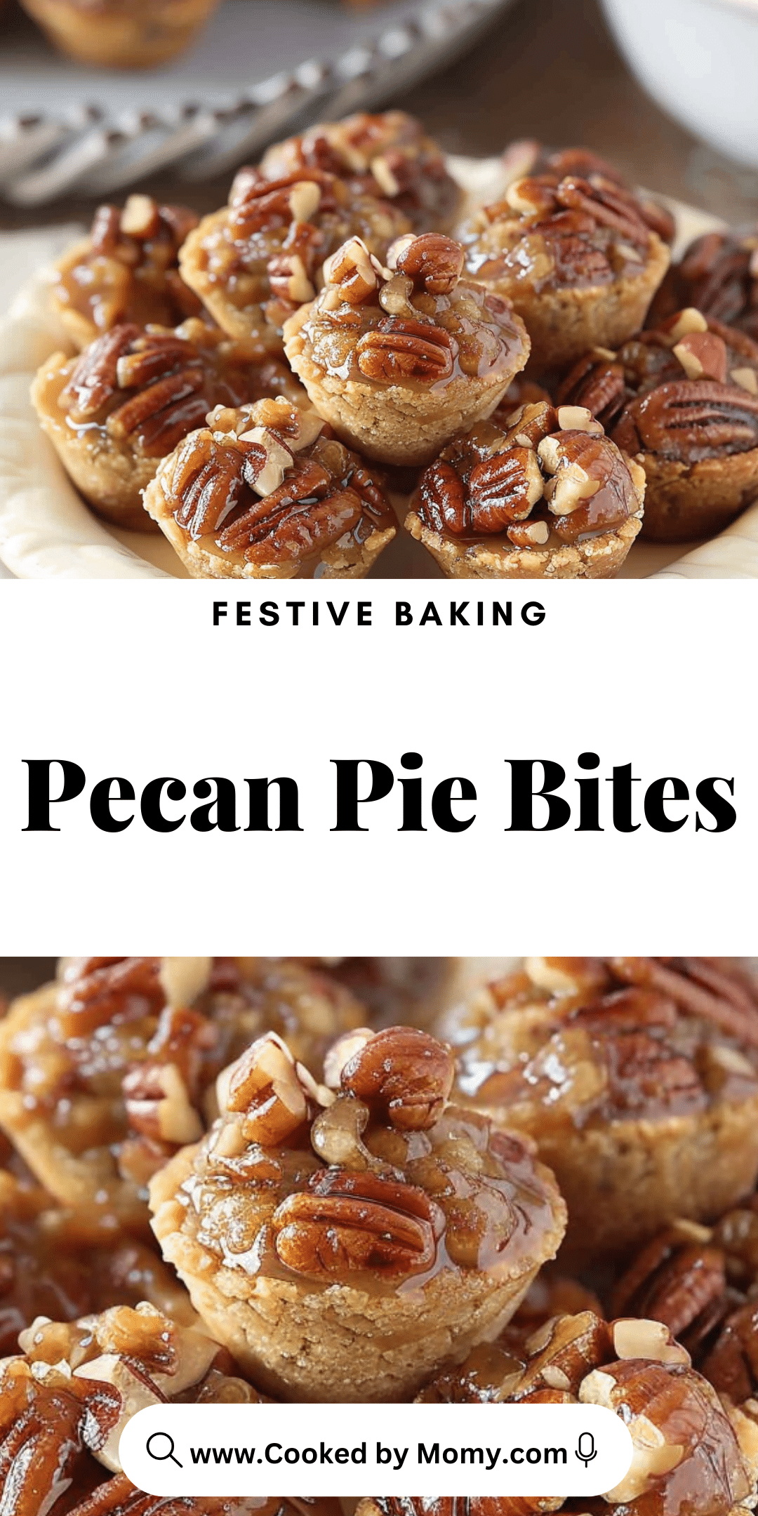 Pecan Pie Bites | CookedByMomy