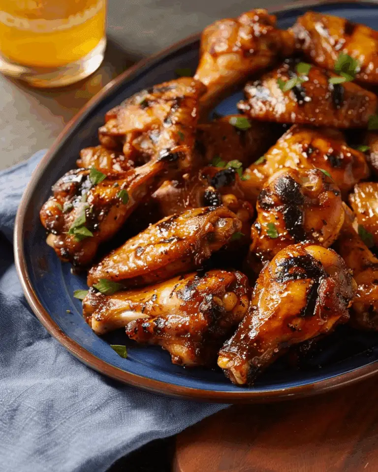 Grill Master Chicken Wings | CookedByMomy