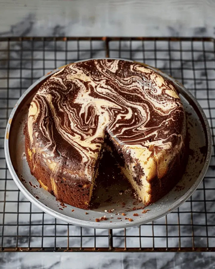 Classic Marble Cake Recipe | CookedByMomy