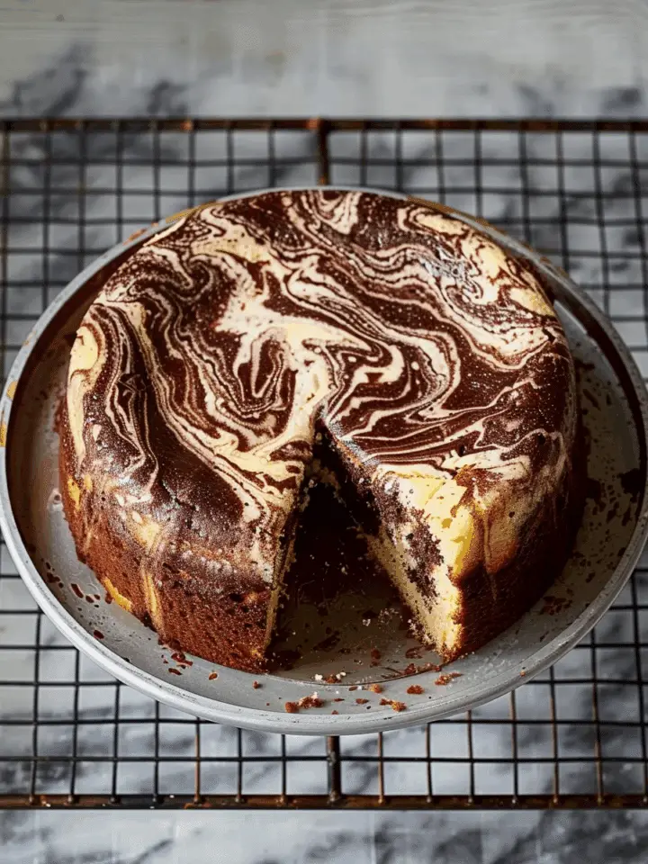 Classic Marble Cake Recipe | CookedByMomy